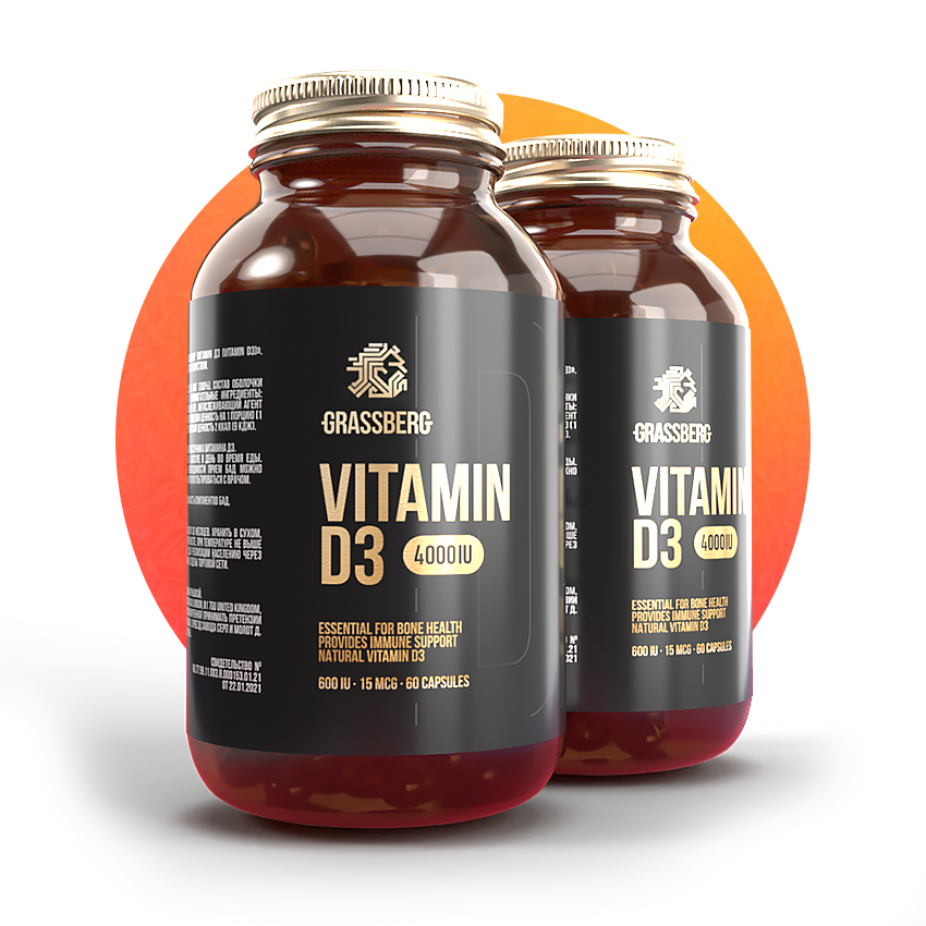 Vitamin D3 4000 IU - The official website of Grassberg products